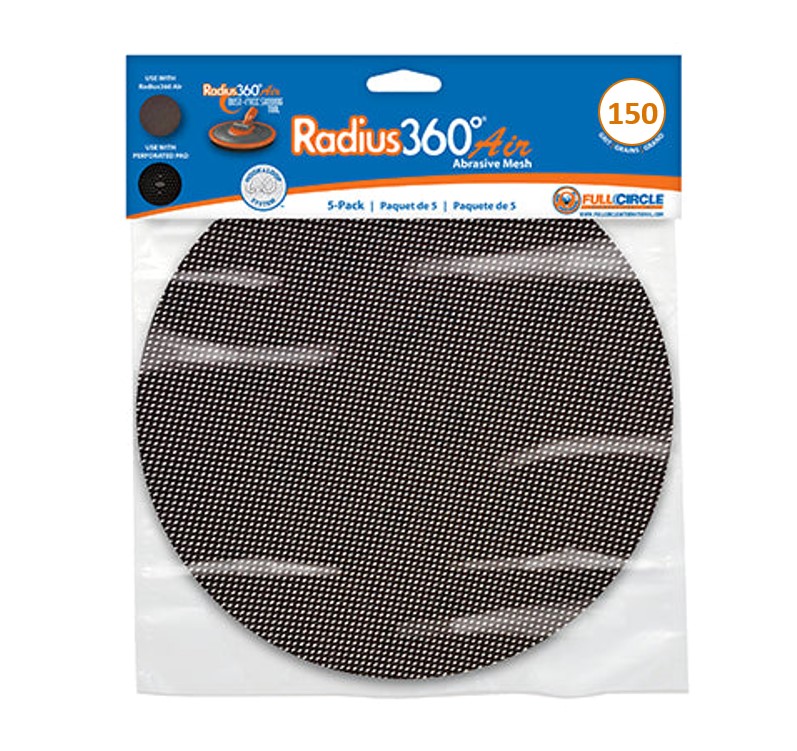 Radius 360® Air Mesh Disc 150g - 5 PK | Inter Build Products